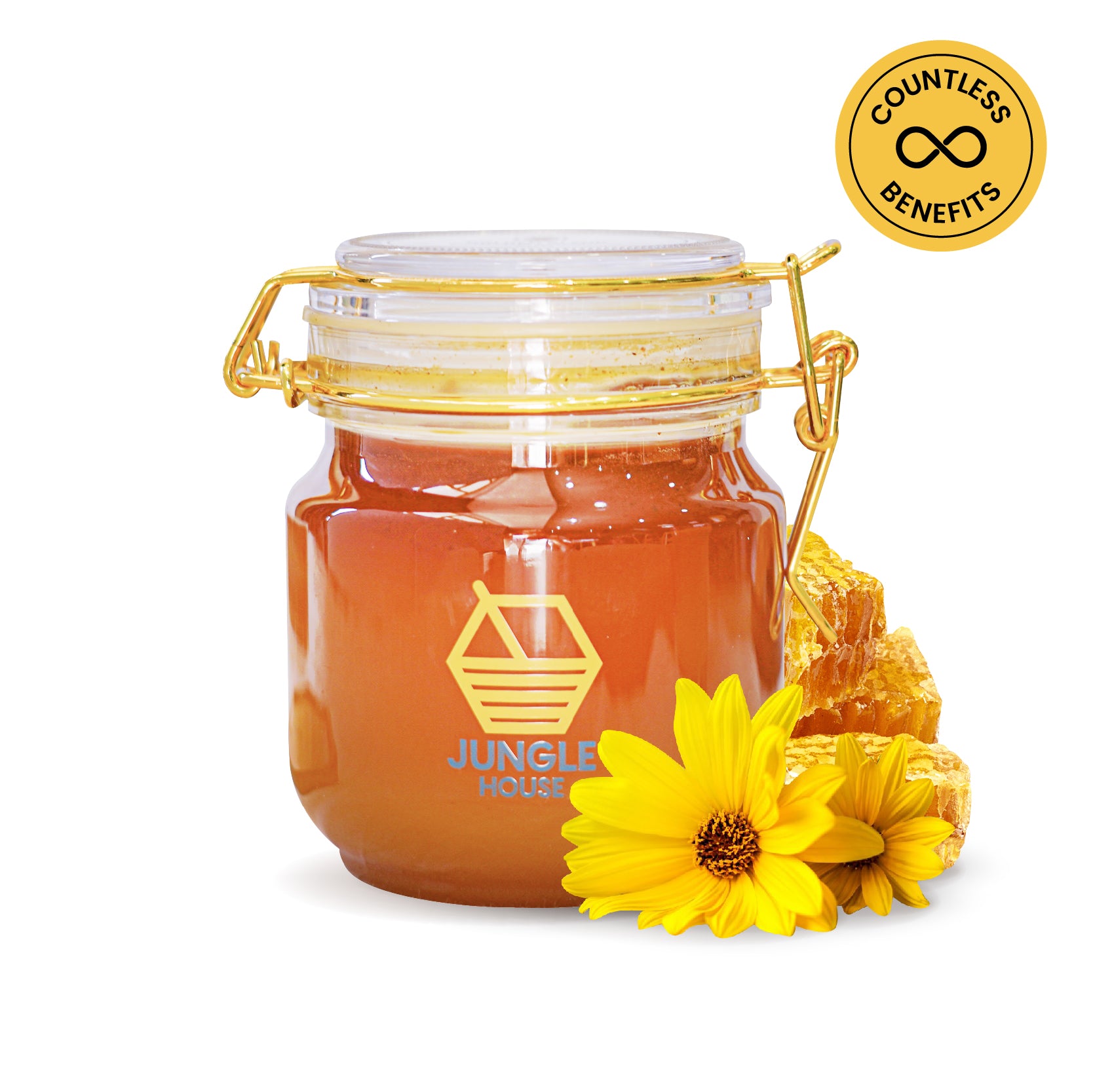 Delicious Honey | Raw Honey | 100%Original | Premium Golden Blend – Jungle House